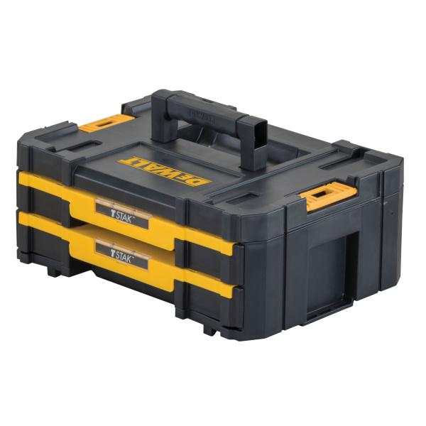 商品コード：000537300102メーカーコード：000537メーカー名：DEWALT(デウォルト)メーカー品番：DWST17804商品名：DWST17804 TSTAK チェスト 2DrawersJANコード：4536178497930...