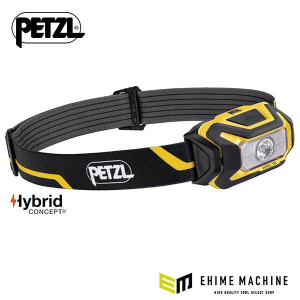 Petzl（ペツル）製「アリア1R ヘッドライト」。過酷な作業環境にも耐える堅牢な設計に、リチャージャブルバッテリーを搭載したモデル。防水・防塵構造と高い衝撃耐性により、現場作業に最適。明るさは最大450ルーメンで、作業時の視界を広く快適に...