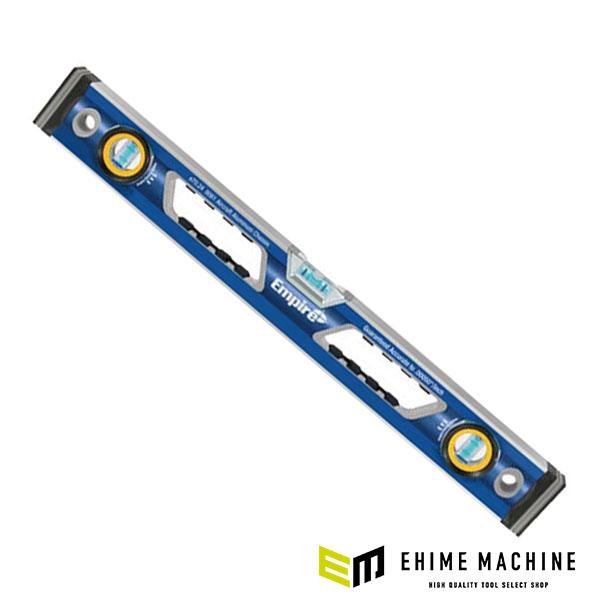 エンパイア E70.24 TRUE BLUE ボックスレベル 600mmは、配管作業などあらゆる位置で公差0.0005インチ以内という高精度を誇るプロ仕様水平器。6061航空機用アルミシャシーを採用し、強度と耐久性を確保。300°の角度から...
