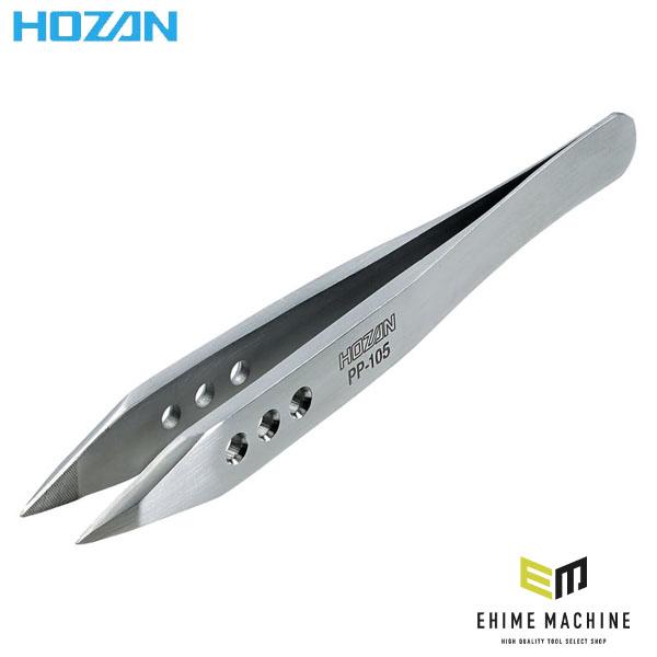 先端ローレット付き。対象物をしっかりとつかめる頑強ボディー。RoHS規制の特定有害物質を含まない製品です。【仕様】全長(mm)：110全幅(mm)：10先端幅(mm)：0.5最大開幅(mm)：8板厚(mm)：2.5材質：ステンレス(SUS4...