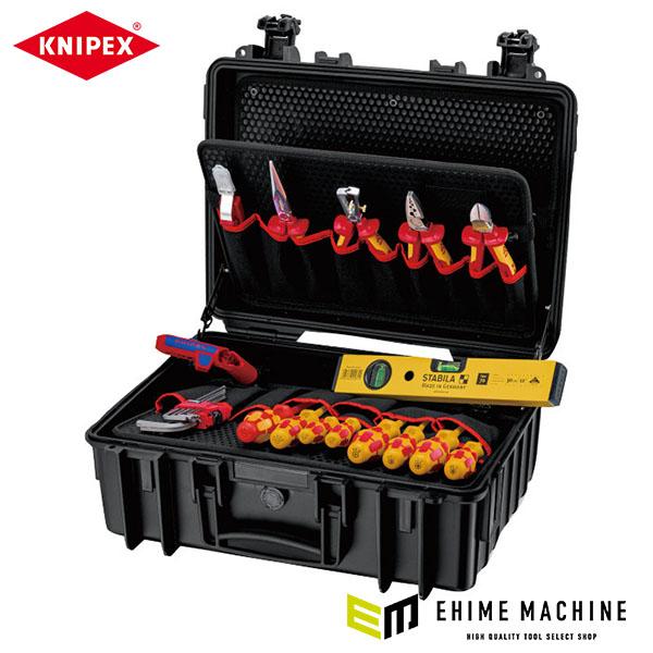 【仕様】内寸(mm)：W437×H307×D172外寸(mm)：W470×H370×D190質量(g)：6800　【セット内容/付属品】絶縁ストリッパー 開口ばね付き(11 06 160)エンドスリーブ用圧着プライヤー(97 78 180)...