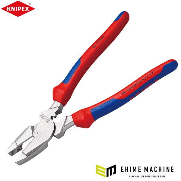 「軽い力で切れて、強くつかめて、圧着までこなす」架線工事向けの強力ペンチ。0915-240は最適なテコ比で、従来のコンビネーションプライヤーに比べて力を約50%節約できる設計。さらに高周波焼入れの切断刃(約62HRC)で、軟線 〜 硬線まで...