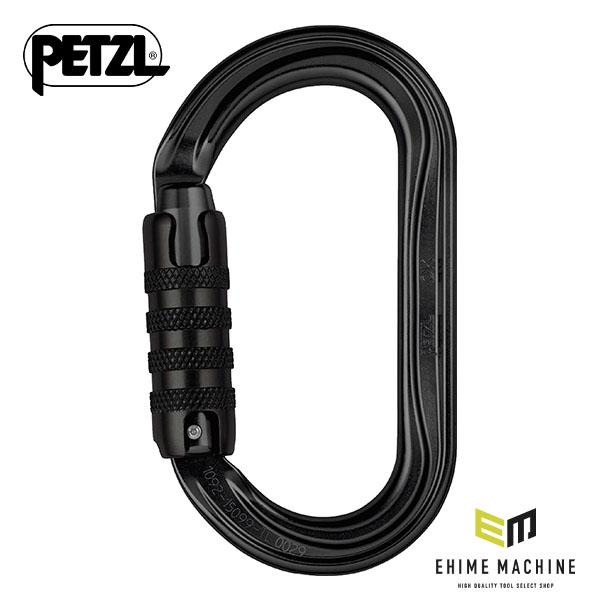 Petzl（ペツル）製「オーケー トライアクトロック ブラック（OK TRIACT-LOCK Black）」は、厚みのある器具との連結に最適なオーバル型のアルミニウム製カラビナです。3段階の動作によってゲートが開閉する自動ロッキングシステム...