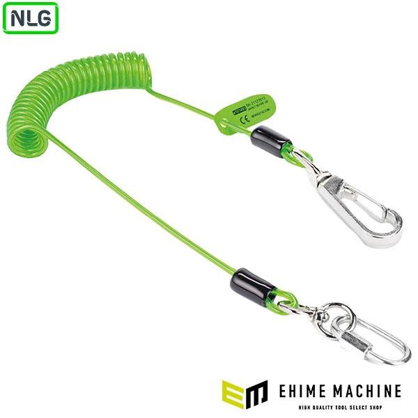「引っ掛かり・絡みを抑えて広く動ける」コイル形状で、小型工具の落下防止を快適に。NLG 101493 伸縮コイル状ツールランヤード 48~180cm は、コンパクトなコイル形状と回転式コネクターで、引っ掛かりや絡みを防ぎながら作業範囲を確保...