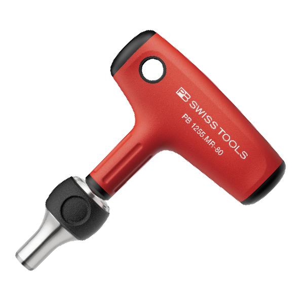 ハンドルはT型のクロスハンドルです。ハンドルの表面はスイスグリップを採用しています。ラチェットドライバーは素早く締めたり緩めたりする作業に最適です。C6/E6シリーズ(1/4”HEX)のビットと組み合わせて使用します。右回転・左回転・固定の...