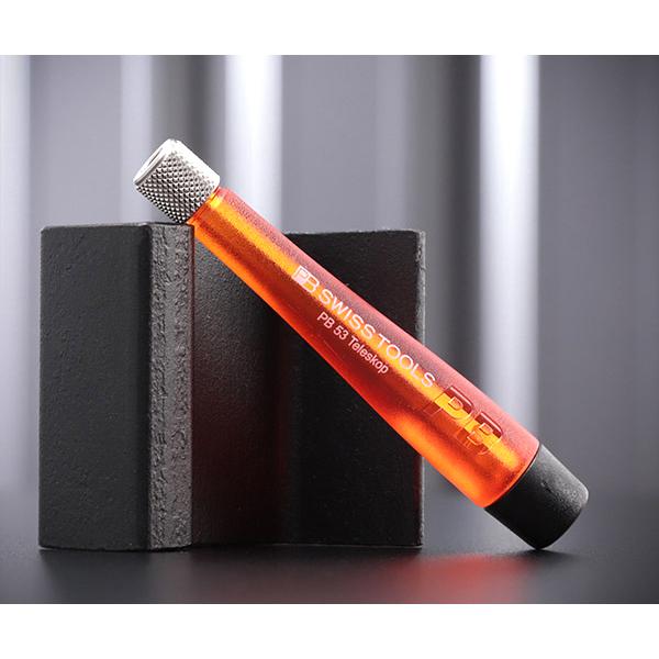 メーカー名：PB SWISS TOOLS メーカー品番：53.TELESKOP 商品名：53.TELESKOP 差替ドライバーハンドル JANコード：7610733072279  仕様（個別）： 使用ブレード軸径(mm)：3.5 全長(mm...
