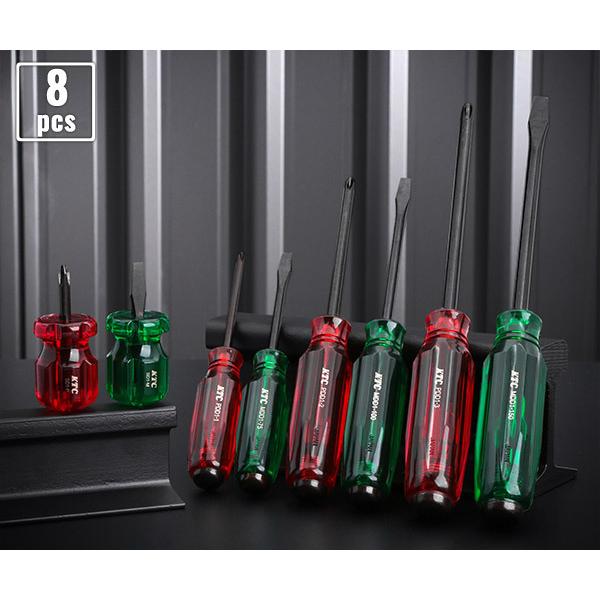 KTCの樹脂柄ドライバーセット貫通タイプです。従来からあるスタンダードタイプの樹脂柄ドライバ。先端マグネット付き（スタッビドライバを除く）で、機能性も抜群です。■型式：PMD18■メーカー：KTC■セット内容一覧：PDD1-1 PDD1-2...