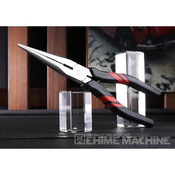 スタンダードタイプのKTCラジオペンチです。デザイン性抜群のグリップは、しっかりした力を加えても手が痛くなりにくく、指をかけやすい形状で、広げるのもラクラク行えます！■型式：PSL-200■メーカー：KTC ■切断能力：軟線Φ2.3/硬線Φ...