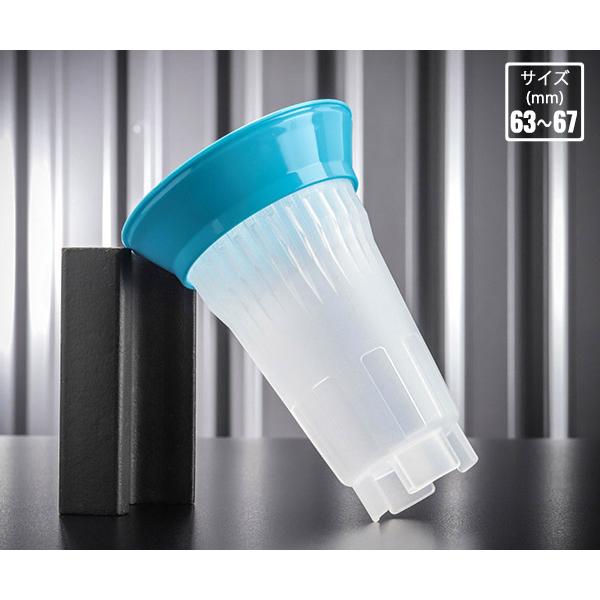 軽自動車用サイズです。手の汚れを防ぐことができ、作業効率が大幅にアップします。軽量で耐油性に優れています。熱いオイルに触れることなく、安全・快適に作業ができます。エレメントやオイルの交換に使用。【仕様】耐熱温度(℃)：95容量(cc)：18...