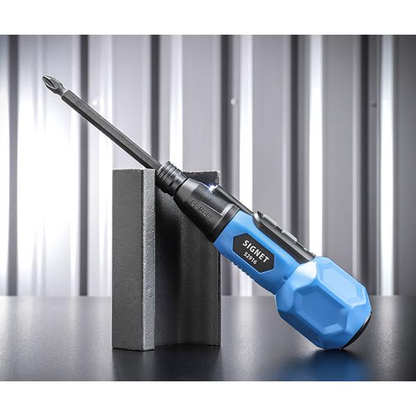 コンパクト＆軽量ボディにUSB-C充電を採用した充電式ドライバーセット。高強度メタルギアとLEDライトで、暗所や狭所でもスピーディに作業できます。電動（最大2N・m）と手動（最大10N・m）の両用で、日常の増し締めから整備現場まで幅広く対応...