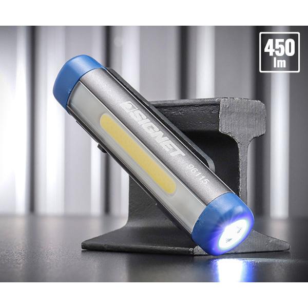 全長87mmのコンパクトアルミボディです。サイドとトップの2WAYで緊急時用の赤色灯機能付き懐中電灯機能、倉庫作業、車のメンテナンス、夜のランニング、災害時への備えなど、多目的に使えるペンライト。マグネット付きで90度回転するクリップ付き。...