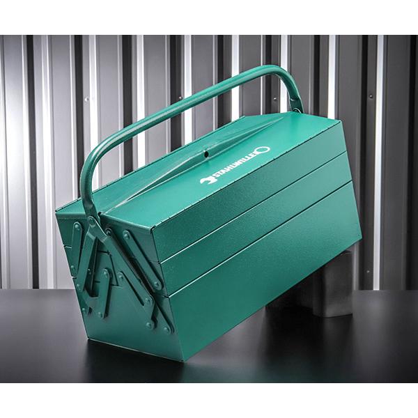 携帯用のツールボックス。南京錠によるロック可能。5トレイ。【仕様】サイズ(mm)：W420×D200×H200質量(kg)：4.7メーカー名：STAHLWILLE(スタビレー)メーカー品番：83/09スタビレー品番：81050000商品名：...