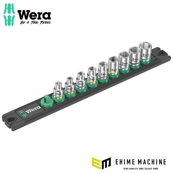 ソケットレールA 4 サイクロップソケットレンチインサートセット。1/4”の9個の手動および機械用ソケット(非衝撃性)を備えたソケットレール。スムーズな回転機構により、ソケットを確実に保持し、簡単にアクセスできます。サイズごとに色分けされた...