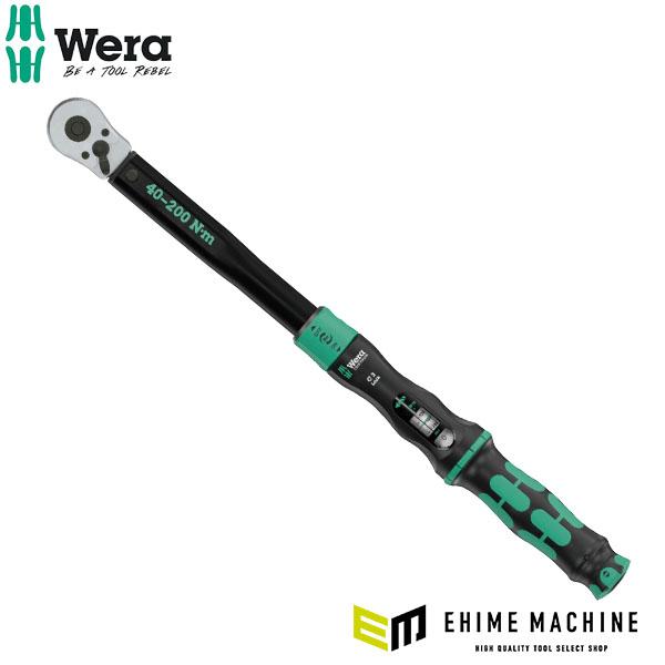 40~200N・mを高精度に管理できるWeraのクリック式トルクレンチ。日本仕様、±3％の精度（DIN EN ISO 6789-1:2017-07準拠）。80歯ラチェットとトルクロック機能で、設定・作業・持ち運びまでストレスなく運用できます...