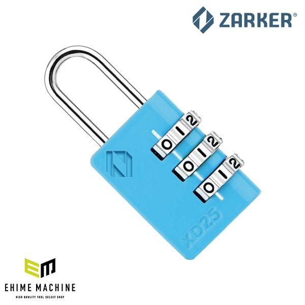 メーカー名：ZARKER（ザーカー） メーカー品番：XD25−B 商品名：XD25−B コンビネーション南京錠 青色/ブリスター JANコード：8809224300642  仕様 ●本体サイズ(mm)：W24 X L11 X H55 ●ツル...