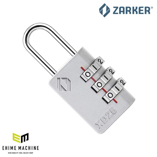 メーカー名：ZARKER（ザーカー） メーカー品番：XD25−G 商品名：XD25−G コンビネーション南京錠 グレー/ブリスター JANコード：8809224301267  仕様 ●材質：亜鉛合金/本体、炭素鋼/ツル ●入数：1 ●本体サ...