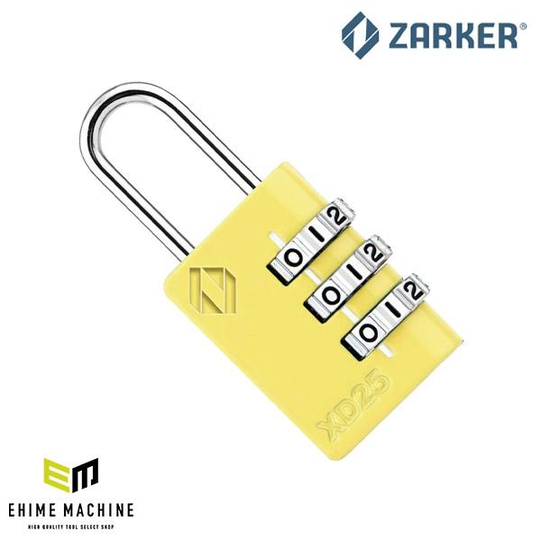メーカー名：ZARKER（ザーカー） メーカー品番：XD25−Y 商品名：XD25−Y コンビネーション南京錠 黄色/ブリスター JANコード：8809224300628  仕様 ●本体サイズ(mm)：W24 X L11 X H55 ●ツル...