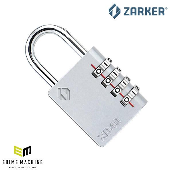 メーカー名：ZARKER（ザーカー） メーカー品番：XD40−G 商品名：XD40−G コンビネーション南京錠 グレー/ブリスター JANコード：8809224300697  仕様 ●本体サイズ(mm)：W40×L16×H80 ●ツル径(m...