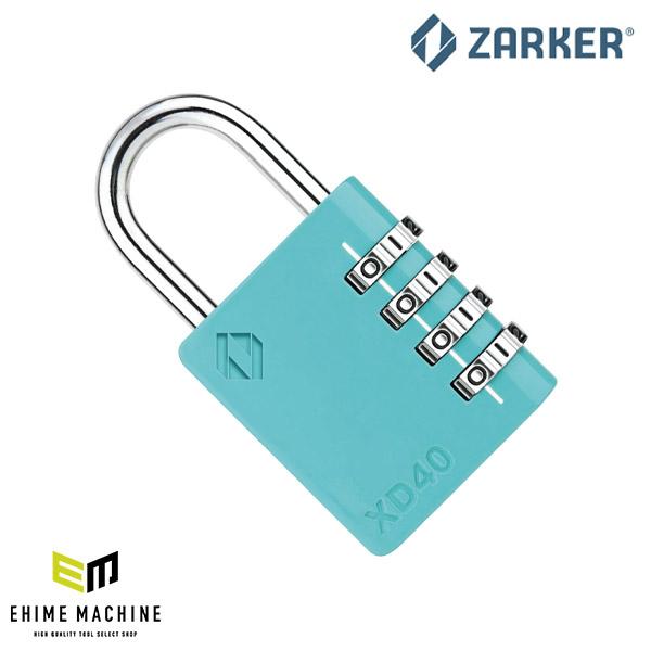 メーカー名：ZARKER（ザーカー） メーカー品番：XD40−M 商品名：XD40−M コンビネーション南京錠 ミント/ブリスター JANコード：8809224300710  仕様 ●本体サイズ(mm)：W40×L16×H80 ●ツル径(m...