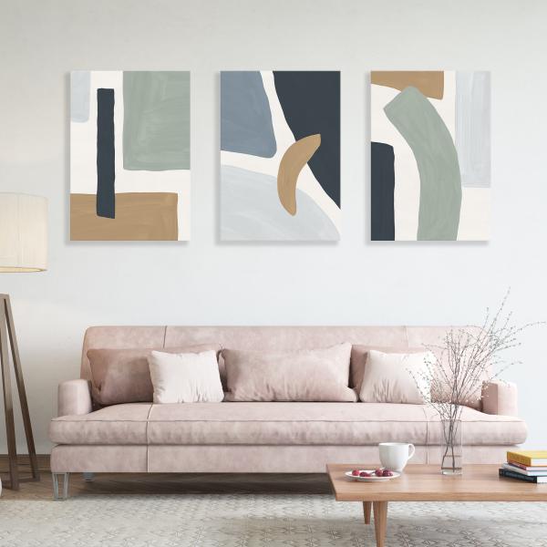 当店オリジナルデザイン　キャンバスパネル北欧ナチュラルなインテリアに合う、オーシャンブルーが人気！アートパネル キャンバスアート 壁掛 ウォールデコレーション【　仕様について　】★国内自社生産。高品質多色印刷機での印刷★風合いのある厚手キャ...