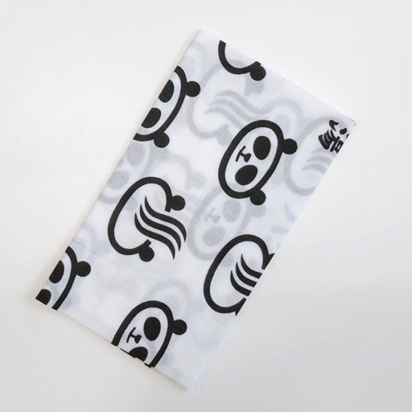 tupera tuperaの人気絵本『パンダ銭湯』に登場するてぬぐいが、本物のてぬぐいになりました！てぬぐいを持って、ぜひ銭湯に行ってくださいね。おはなし会や読み聞かせの時に、首に巻いたり頭に乗せたりして読むと楽しさがアップしますよ♪【サイ...