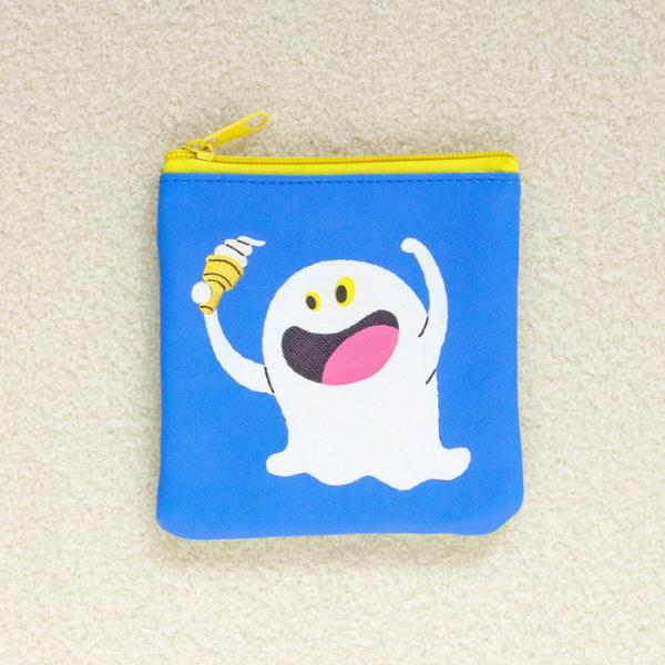 子どもたちが大好きな、あの「おばけ」の歌が、こわいのに楽しいうたえほんに！　中川貴雄さんが描く『おばけなんてないさ』のかわいいおばけたちが、絵本ナビオリジナルグッズになりました！こちらはミニポーチ。ティッシュやタオル、リップ等、かばんの中で...