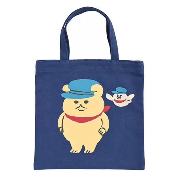 「ニャー、きしゃ かっこいい」「ニャー、きしゃ のりたいね」工藤ノリコさんの絵本「ノラネコぐんだん」シリーズより、10周年記念イラストを使用した、キャンバス地のミニトート5種が新登場！こちらは「きしゃぽっぽ」。「ノラネコぐんだん」シリーズの...