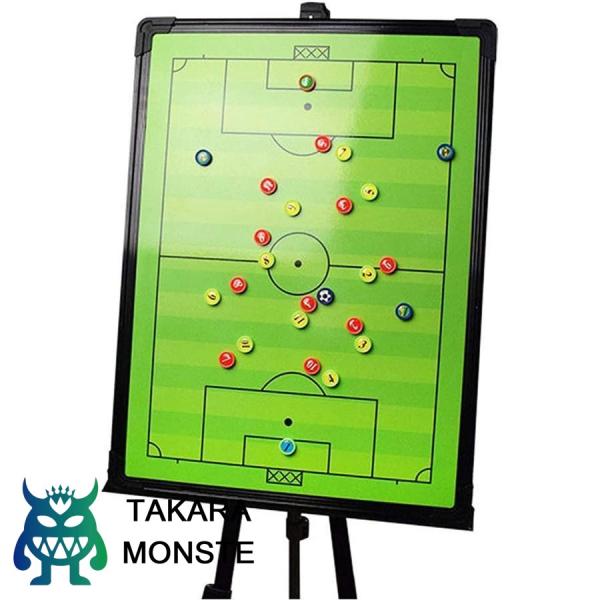 戦術ボード 作戦盤 サッカー作戦板 磁気戦術ボード 持ち運び式 書き便利 コーチ 用品 戦略指導 戦術ボード 専用ペン・消しゴム・マグネット 戦略指導 作戦ボード