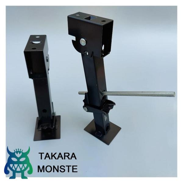 ジャック容量：持ち上げ能力：650ポンド、頑丈な材料：頑丈な鋼鉄、優れた設置設備を提供します。マリンジャックは耐久性のある亜鉛メッキ表面保護を採用しています。回転設計：トレーラーを牽引するときに十分なクリアランスを確保するために、このトレー...