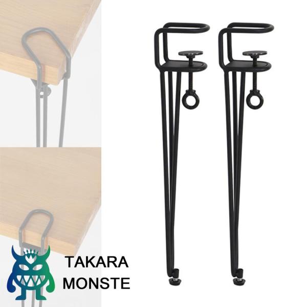 【テーブル 脚 素材】高品質のスチール製、表面は高温焼き付け塗料で処理されており、仕上がりは細かく、長期間使用しても錆びにくく、傷がつきにくく、耐久性があります。 再利用可能でユニークな外観で、最大 70kg まで耐えることができます。【人...