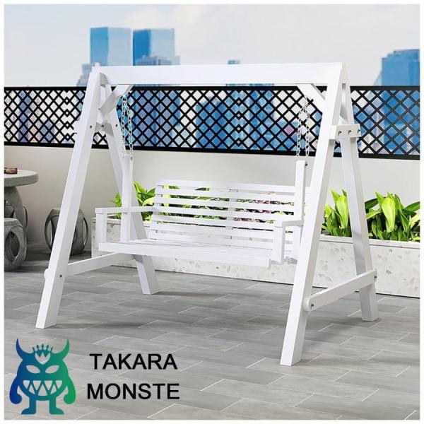 【 ブランコ 屋外 の素材】 ブランコ 屋外 高品質の無垢材で作られており、耐久性と耐腐食性を確保するために炭化されています。ロッキングチェアに使用されているステンレス製の引き輪は特殊加工が施されており、耐久性と耐荷重性が向上しています。【...