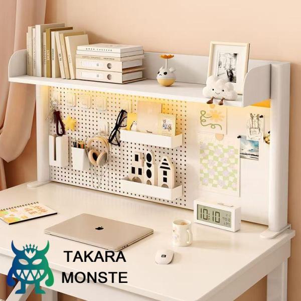 1.【猫足の形のデザイン】このクランプ式卓上ラックは、猫足の形を模したデザインが特徴です。可愛らしい外観で、おしゃれな雰囲気を演出します。可愛い割には、あなたのデスクの0.1cm2のみを占拠します。僅かの面積を猫足に取られて、たくさんの収納...