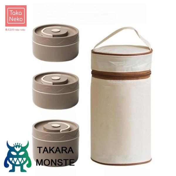 【こだわりの素材】断熱弁当箱、食品グレードのPPとステンレスを採用し、BPA不使用、無臭、錆びにくく、安心してお使いいただけます。【食品の分別収納】お弁当弁当セットは、積み重ね可能で、食品と分別収納を自由に組み合わせられるので、食品本来の味...