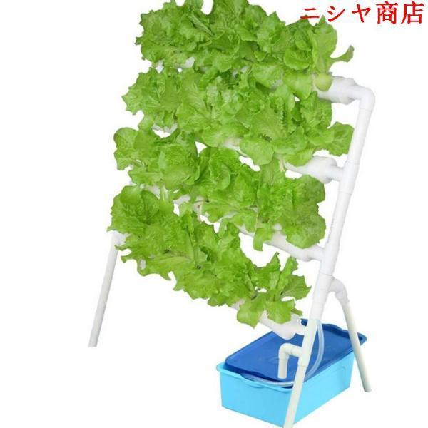 材質：この製品は、食品グレードのPVCパイプで作られています。壁の厚さ：2.0 mm、変形しにくく、耐腐食性、耐久性があり、美しいパイプの直径：63 mm、根が成長するのに十分なスペースを提供できます。注：水槽はありません. 水槽はご自身で...