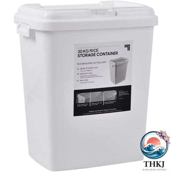 米びつ 30kg 20kg ライスストッカ一 計量カップ付 蓋付 洗える 防虫防湿 計量 ライスボックス こめびつ キッチン用品 キッチン収納 収納 お米 コメ ッカー キッ