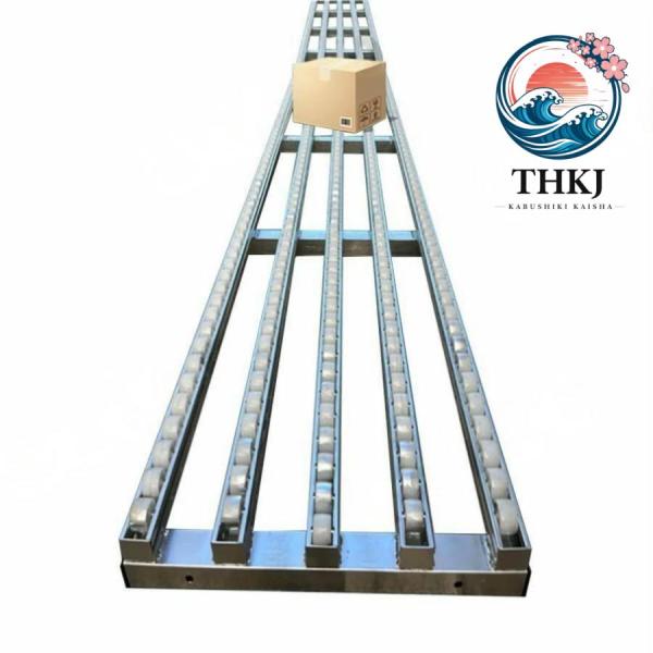 【耐久性に優れた構造】この無動力ローラーコンベヤスライドは、スチールフレームにより非常に頑丈で、耐荷重アップグレード、厚みのある素材。クロスバー補強、強力溶接、封止溶接と丁寧な研磨。ローラーはABSエンジニアリングプラスチックで作られており...