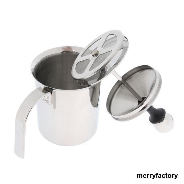 説明:より厚くクリーミーな泡をより簡単かつ迅速に作成できるダブルメッシュ.従来の手動ミルク泡立て器を使用すると.カプチーノ.コーヒーラテ.その他の飲み物用のおいしいクリーミーな泡を作成するための最も簡単で効率的な方法です.ステンレス製の蓋に...