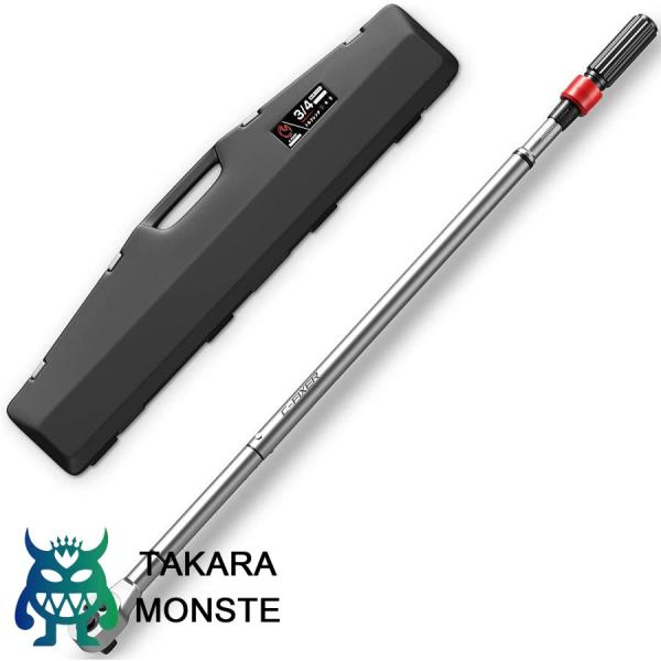 商品説明▲【商品内容】トルクレンチ本体　差込角：19mm 3/4インチ　ケース付き▲【高精度】測定精度は±3％以内でDIN-ISO-6789（国際標準）をクリア ！ラチェットは48歯、送り角8°を実現！歯数を増やしつつもギアとカムが8段噛合...