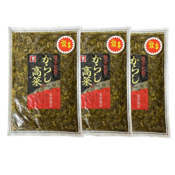 原材料/商品内容：高菜漬（高菜、食塩）、植物油、しょうゆ、唐辛子、ごま、食塩/調味料（アミノ酸）、着色料（ウオン）、酸味料、（一部に小麦・大豆・ごまを含む）原産国名：日本商品説明：辛子高菜は、人気の高菜に唐辛子をピリリときかせて、風味豊かに...