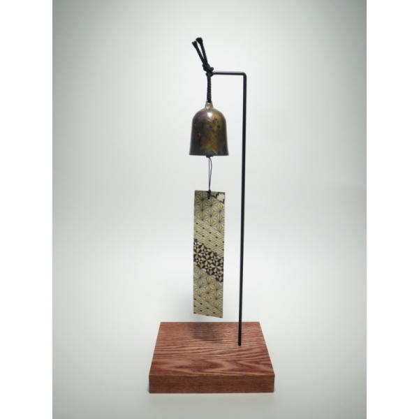 砂張風鈴(中)と風鈴用掛台(タモ)のお得なセットです。