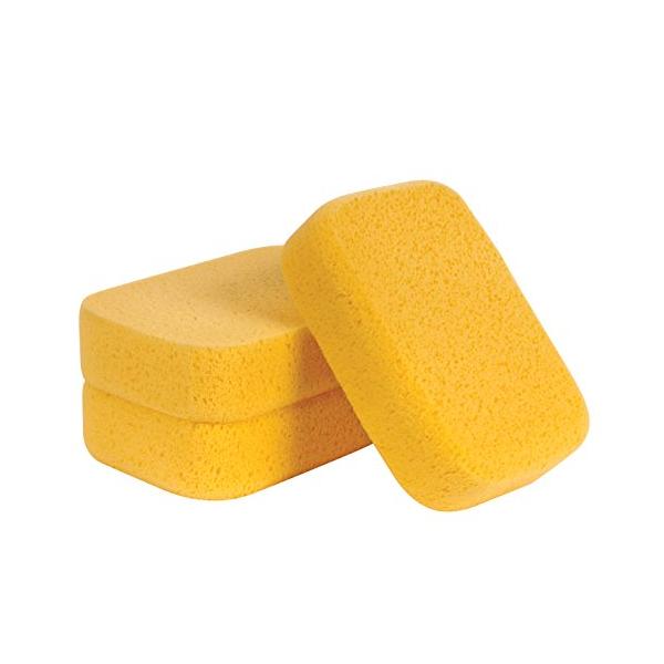 ※併売のため、在庫切れの際はご了承ください。発送委託により倉庫業者がお届けする場合がございます※QEP　70005Q-6D グラウト材使用、掃除・洗い物用スポンジ、特大サイズ7.5インチ x 5.5インチ x 2インチ、6個パック 3 Pa...