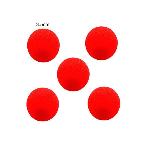 ※併売のため、在庫切れの際はご了承ください。発送委託により倉庫業者がお届けする場合がございます※材質: スポンジ直径: 約 3.5 cmパッケージ:50 個入×スポンジ ボールカラー：レッド魔術師の手で ボールが魔法のように消える。