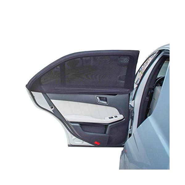 ※併売のため、在庫切れの際はご了承ください。発送委託により倉庫業者がお届けする場合がございます※工夫されたアイデア商品ーー二層メッシュサンシェードは日焼け防止しながら、窓から外の景色が見る事ができます。サンシェードが装着した状態で、窓の開け...