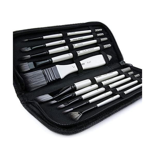 ※併売のため、在庫切れの際はご了承ください。発送委託により倉庫業者がお届けする場合がございます※選ばれた形状とサイズのコレクション - 新鮮なインスピレーションをもたらすために、Artifyは10種類の異なる形状とサイズのブラシをセットとし...