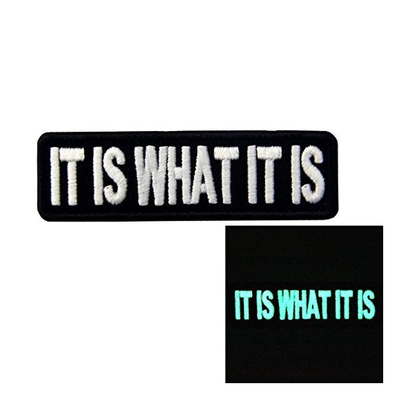 ※併売のため、在庫切れの際はご了承ください。発送委託により倉庫業者がお届けする場合がございます※ワッペンは光を吸収して暗闇の中で光ります。とてもかっこいい!サイズ：8.8*2.5 センチ。背面熱接着式。アイロンまたは縫い付けでどんな衣類にも...