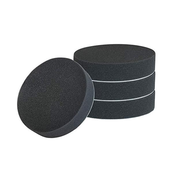 ※併売のため、在庫切れの際はご了承ください。発送委託により倉庫業者がお届けする場合がございます※【パッケージ】4個セット：愛車に傷を与えない電動ポリッシャー用のスポンジバフたくさん使える4個セット！洗車やワックスがけ、コンパウンド、研磨、ワ...