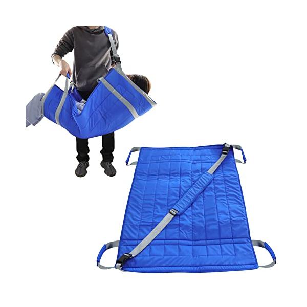 ※併売のため、在庫切れの際はご了承ください。発送委託により倉庫業者がお届けする場合がございます※? 【介護者に負担を減る】人間工学に基づいた移乗シートは、4つの取っ手と1つの安全ベルトがついており、一人または二人で患者の移動、運ぶ、寝返りな...