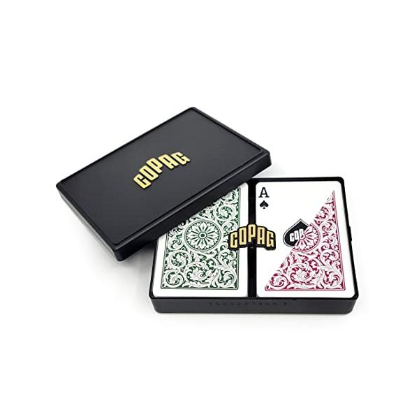 ※併売のため、在庫切れの際はご了承ください。発送委託により倉庫業者がお届けする場合がございます※製造国: ブラジル素材: プラスチック製 ※表面/特殊加工サイズ: 57mm×89mm (ブリッジサイズ) レギュラーインデックス ※COPAG...