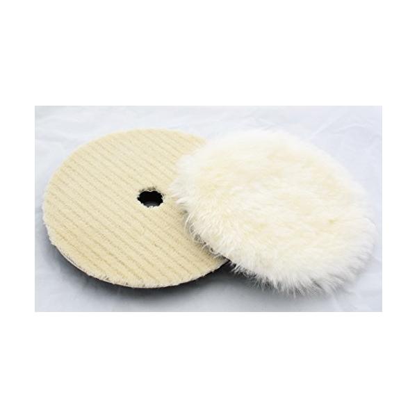 ※併売のため、在庫切れの際はご了承ください。発送委託により倉庫業者がお届けする場合がございます※材質：100%純羊毛商品寸法：180mmセット内容：Surf stationオリジナルウールバフ ハード1個、ソフト１個、Surf statio...