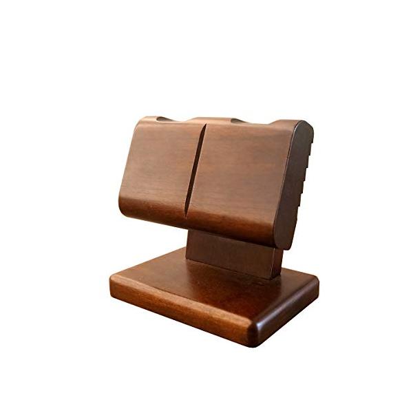 ※併売のため、在庫切れの際はご了承ください。発送委託により倉庫業者がお届けする場合がございます※家に帰ってはずした腕時計をさっとかけておくのに便利な腕時計用スタンド、2個掛け用です。 お気に入りの腕時計を美しくディスプレイしておけます。腕時...